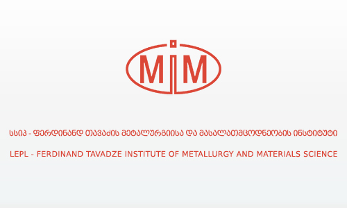 MMI.ge - FERDINAND TAVADZE METALLURGY AND MATERIALS SCIENCE INSTITUTE